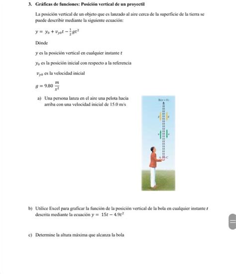 PROCEDIMIENTO Use MS Excel para elaborar gráficas Chegg com
