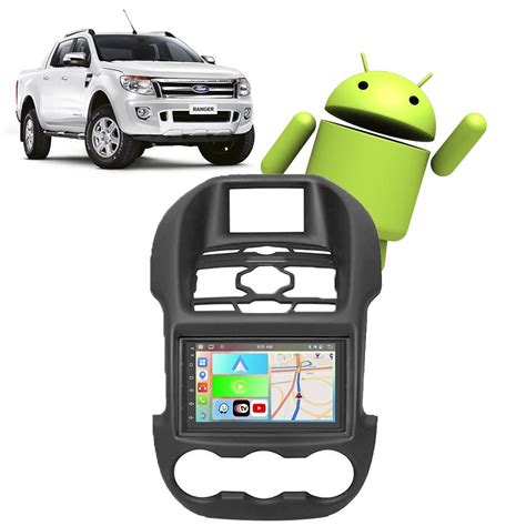 Kit Multimídia Carplay Android Auto Ranger 2012 2016 Luxo 7 Polegadas Ecarshop