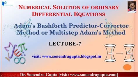 Lecture 7numerical Solution Of Odeadams Bashforth Predictor