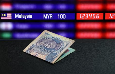 통화 교환 돈 배경의 디지털 보드에 검은 바닥에 말레이시아 1 링깃 은행권 0명에 대한 스톡 사진 및 기타 이미지 0명 개념 개념과 주제 Istock