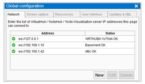 new yocto visualization for web