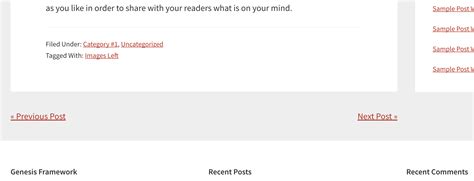 How To Add Links To Previous Post And Next Post On Single Posts In Genesis Sridhar Katakam