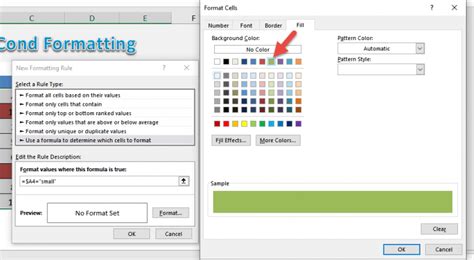 Conditional Formatting A Drop Down List MyExcelOnline