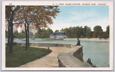 Chicago Ill U S Coast Guard Station Jackson Park Ebay