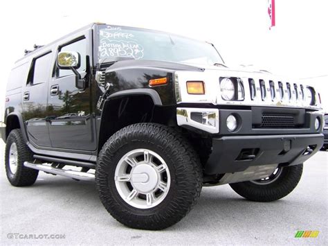 2005 Black Hummer H2 Suv 19635627 Photo 13 Car Color