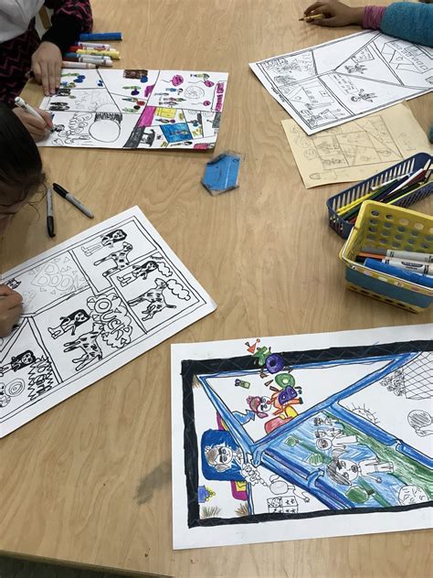 Fourth Grade Comics Art With Ms Bruce