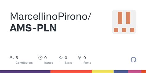 Github Marcellinopironoams Pln