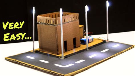 automatic led street light using electronics ldr sensor electricity diy project youtube
