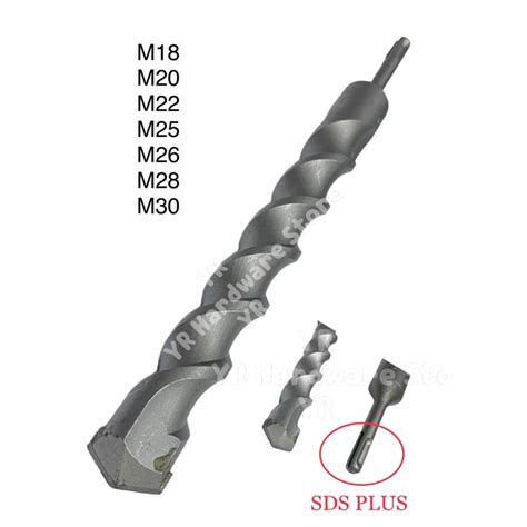 Sds Plus Drill Bit M18 M30 Masonry And Concrete Drill Bit Mata Drill