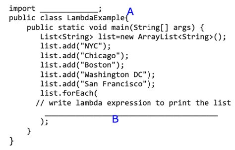 Solved Import Public Class Lambdaexample Public Static Void