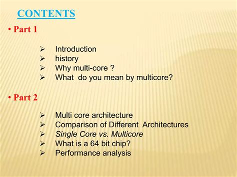 Multicore Processor Technology Pptx