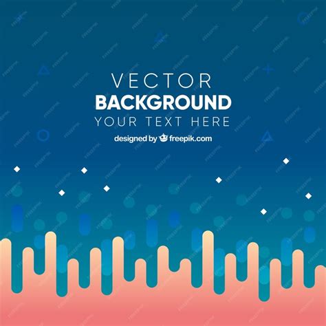 간단한 평면 배경 무료 벡터