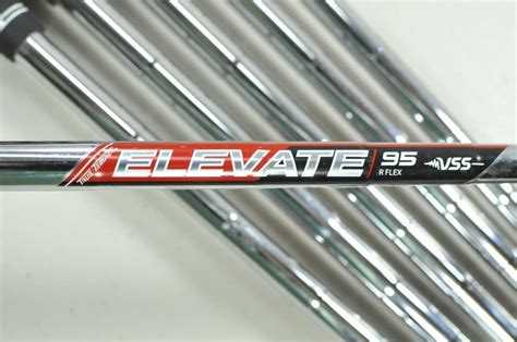 True Temper Elevate 95g Regular Flex Vss Iron Shaft Set 370 Steel 6pc