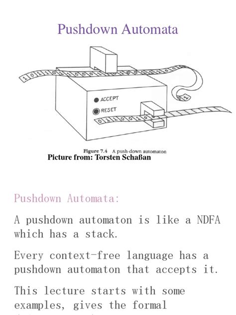 pushdown automata picture from torsten schaßan download free pdf automata theory