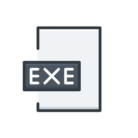 Exe Executable Installer Program Application Icon Download On