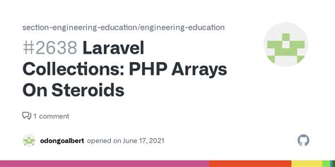 Laravel Collections Php Arrays On Steroids · Issue 2638 · Section