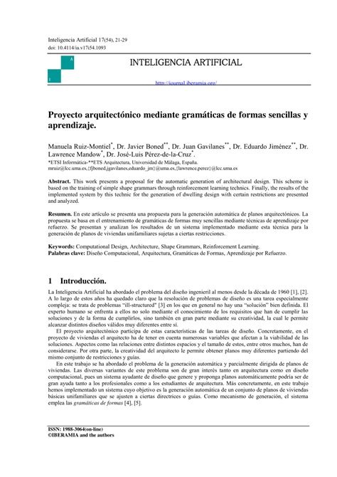 Pdf Architectural Design With Simple Shape Grammars And Learning