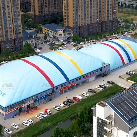 Dual Inflatable Air Membrane Structures For Multi Sport Applications