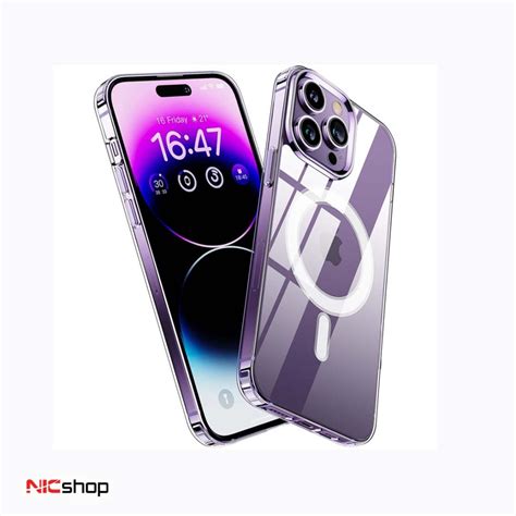 گارد شفاف مگ سیف مناسب برای آیفون 14 پرومکس