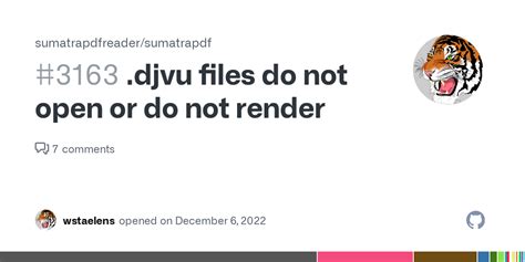 Djvu Files Do Not Open Or Do Not Render · Issue 3163