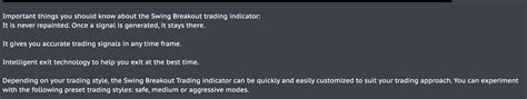 Swing Breakout Trading Indicator Budget Forex Shop