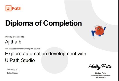 Ajitha Baskaran On Linkedin Uipath Uipathcommunity