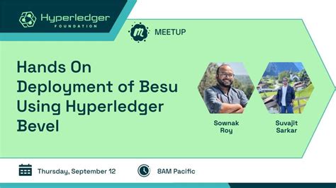 hands on deployment of besu using hyperledger bevel tech vegas