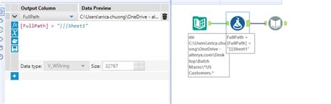 Solved Dynamic Input Error Does Not Match Sheet Or Named Alteryx