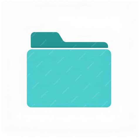 folder icon vector premium ai generated vector