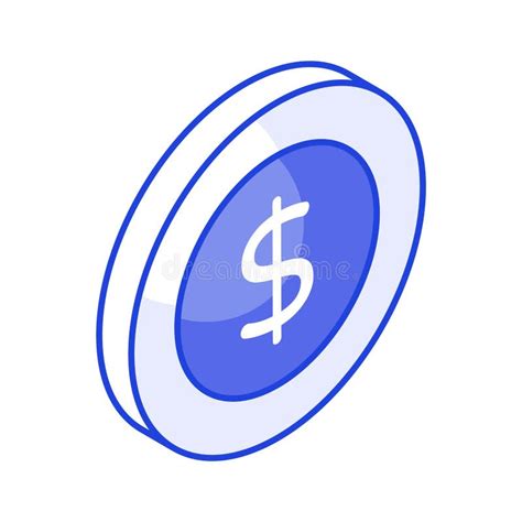 A Box With Dollar Coin Depicting Trendy Icon Of Funding Donations Or Fundraising Stock Vector