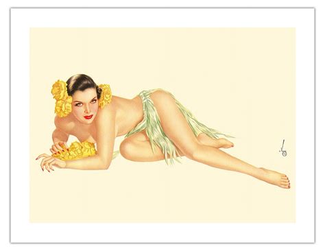 Varga Girl June 1943 Vintage Pin Up Girl Print By Alberto Vargas C