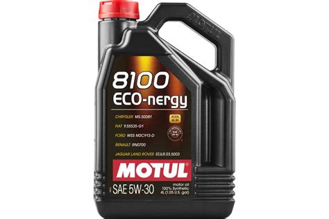 Моторное масло MOTUL 8100 ECO-nergy синтетическое, 5W30, 4 л 111860 ...