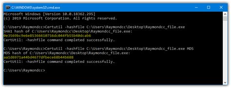 certutil md5 12 tools to verify file integrity using md5 and sha1