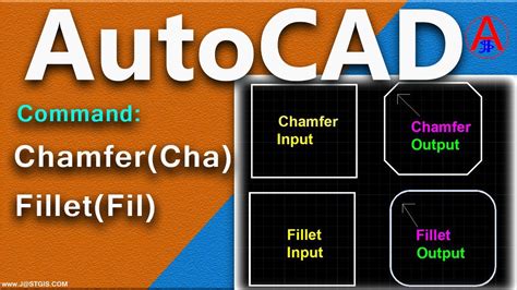 Fillet And Chamfer Command Autocadhow To Use Fillet And Chamfer