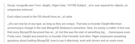 没有一个技术天生完美，mongodb十年发展全纪录 文化 and 方法 唐建法 infoq精选文章