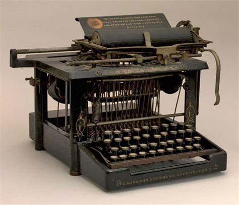 The First Typewriter To Be Commercially Successful Was Invented In 1868