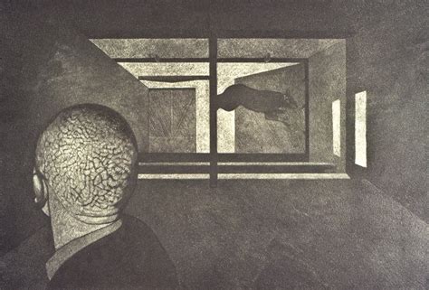 Biko Series By Paul Stopforth Mixed Media On Paper 1980