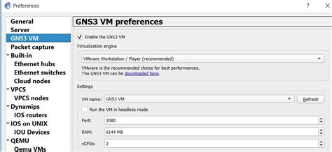 technology gns3 2 2 8 vm connection issue on win10