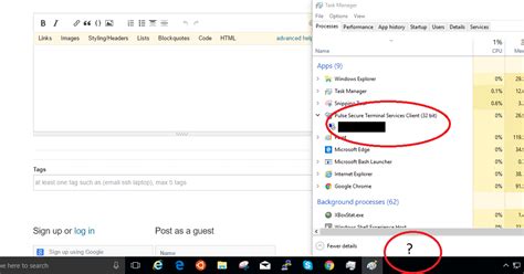Remote Desktop Windows 10 Hides Rdp Pulse Secure Terminal Session