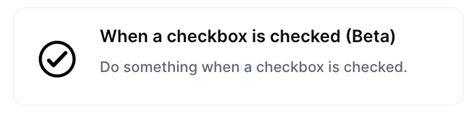 When A Checkbox Is Checked