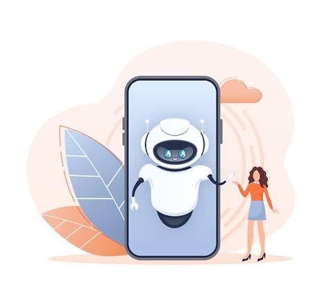 Premium Vector Flat Chat Bot For Web Design Flat Isometric Vector