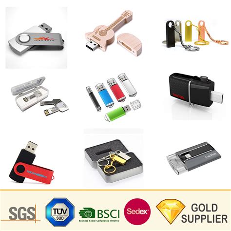 High Speed Rectangle Shape Waterproof Swivel Otg Pendrive Mini Secret Stick 4 128gb Eternal