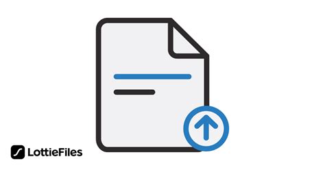 Free Upload File Animation By Bearicons Lottiefiles