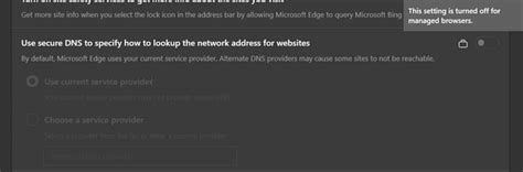 How Can I Enable Secure Dns Rmicrosoftedge