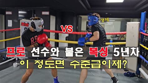 프로와 스파링하는 복싱 5년차 이 정도면 수준급이제 Boxing 복싱 권투 스파링 복싱스파링 복싱다이어트 유