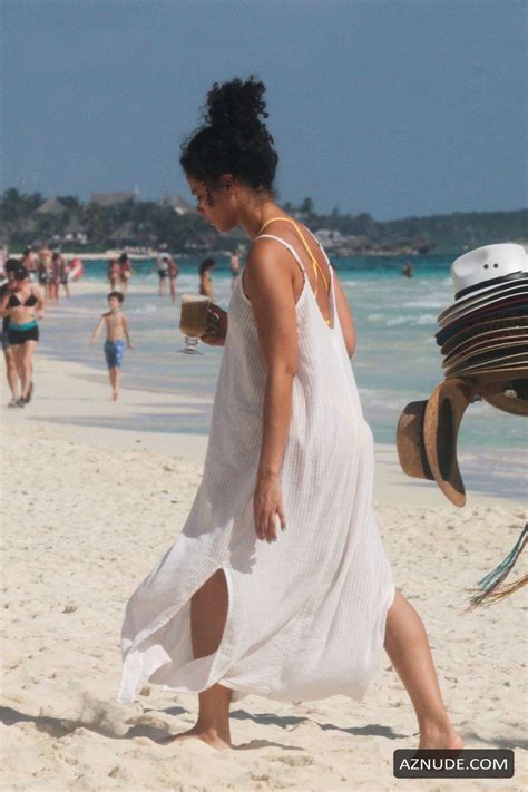 Alisha Wainwright Enjoys A Sun Filled Getaway In Tulum Aznude