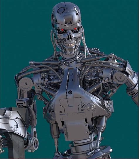 Terminator T800 Salvation Endoskeleton 3d Model By Skynet 2029