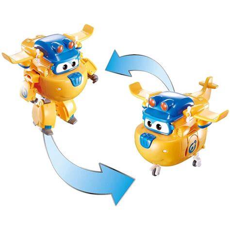 Фигурка-трансформер Super Wings Супер крылья Donnie, Донни строитель ...