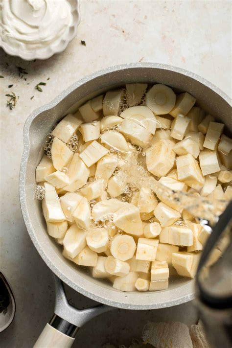 Parsnip Puree Ahead Of Thyme