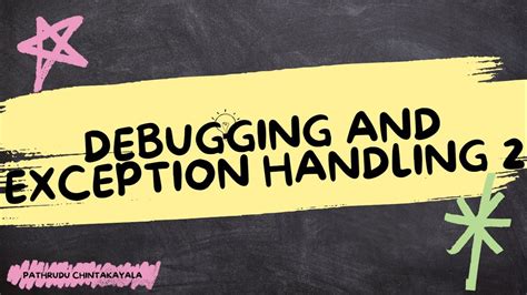 29 Debugging And Exception Handling 2 Uipath Developer Training